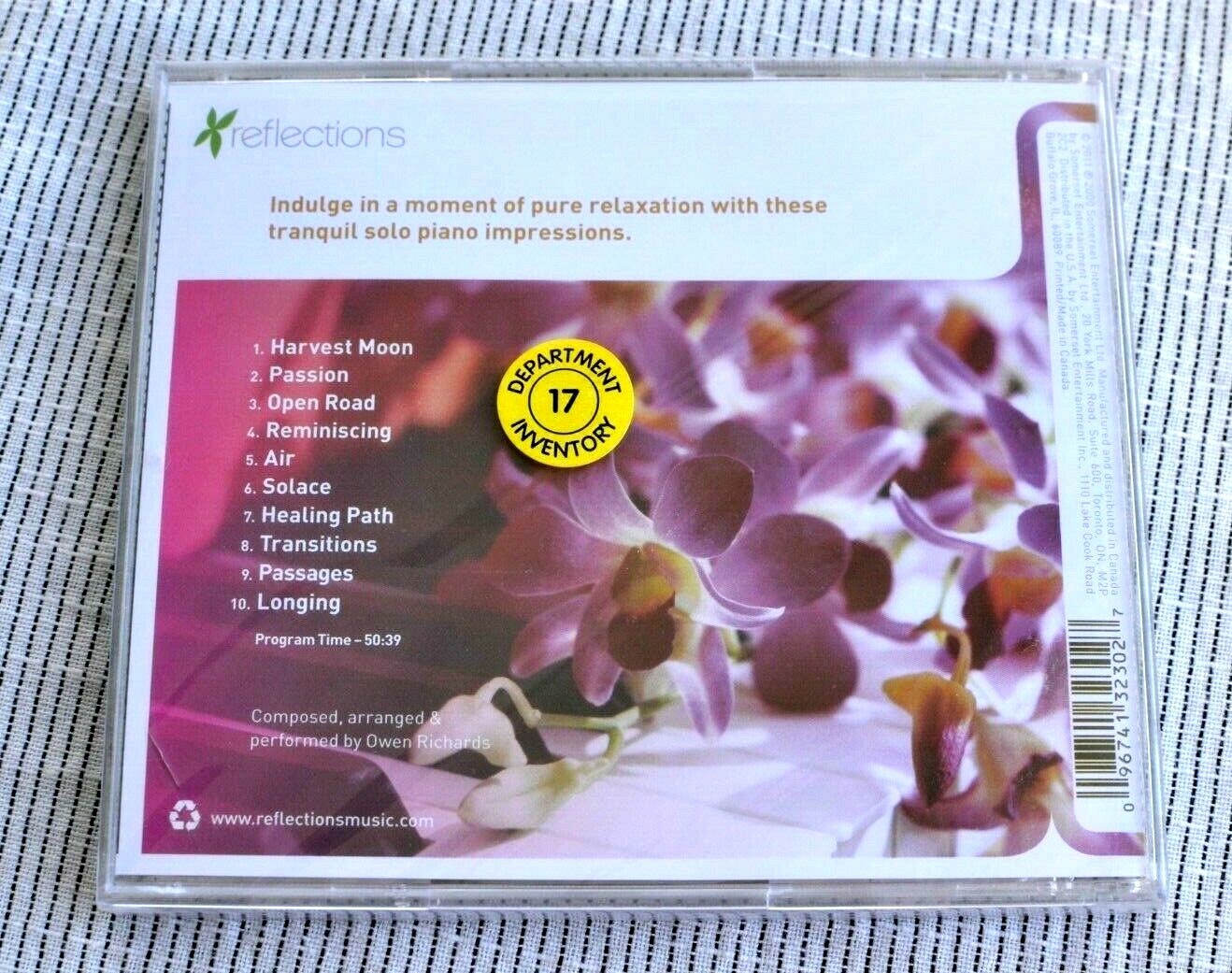 Piano Impressions by Owen Richards (CD, Reflections) for sale online | eBay