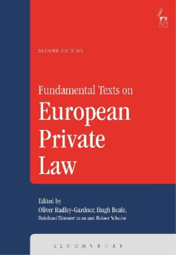 Hugh Beale Fundamental Texts on European Private Law (Paperback ...