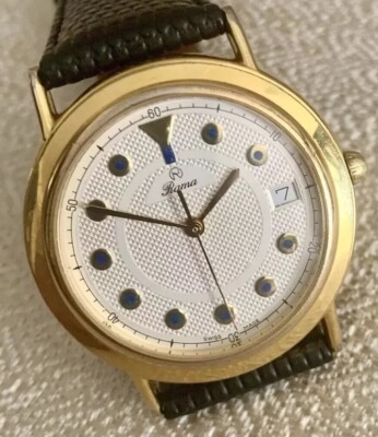 RAMA Swiss - Gold Plated - Automatic Watch -Very Unique Design | eBay