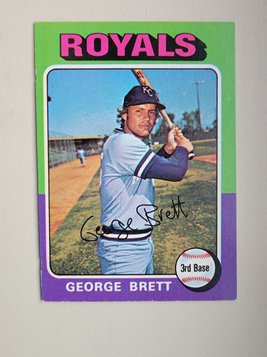 1975 Topps - #228 George Brett rookie card, mint condition | eBay