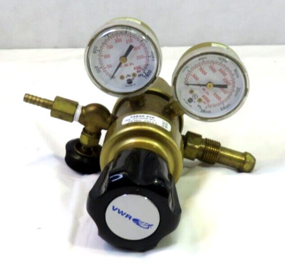 VWR Heavy Duty Single Stage H2/Methane Gas Regulator 55850-458, FOR ...