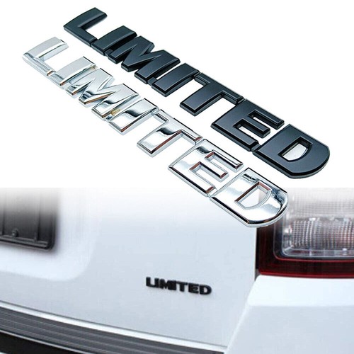 3D Metal Limited Emblem Badge Car Fender Trunk Sticker Decal Graphic ...