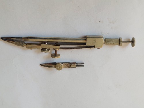 Vintage Original Richter Drafting Compass in original box/ GDR /DDR 50 ...