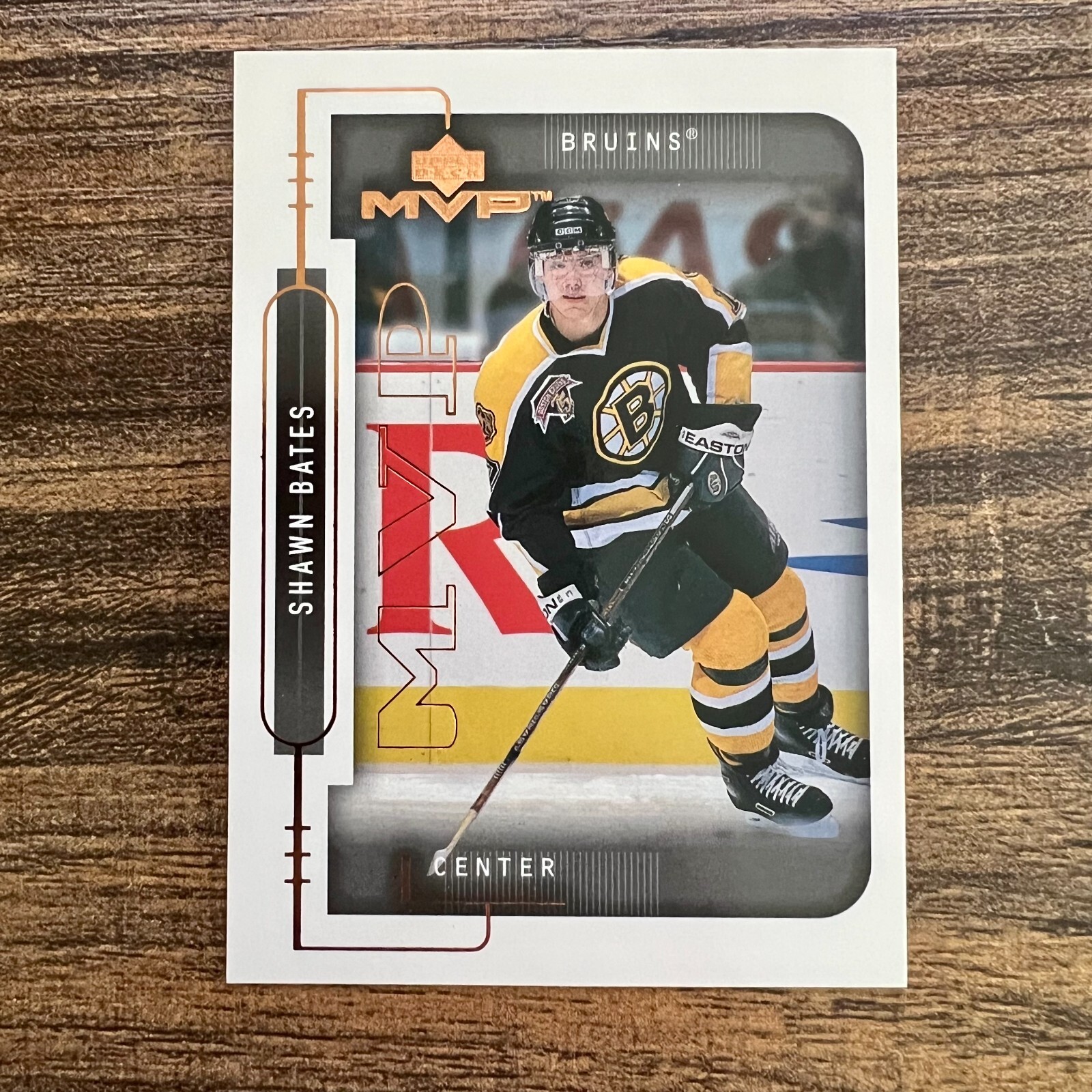 1999-00 Upper Deck MVP Shawn Bates Base #18 Boston Bruins | eBay