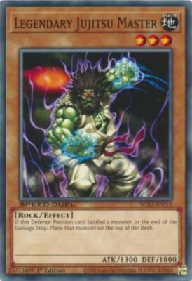 3 x Legendary Jujitsu Master (SGX3-ENI15) - Common - 1st Edition | eBay