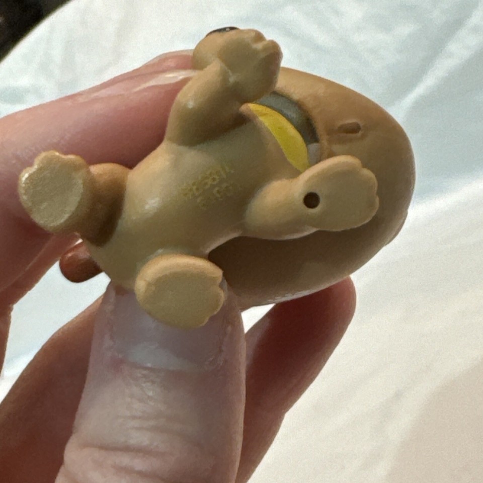 Littlest Pet Shop Odessa Orso Tan Brown Mommy Bear #327 Blue Dot Eyes ...