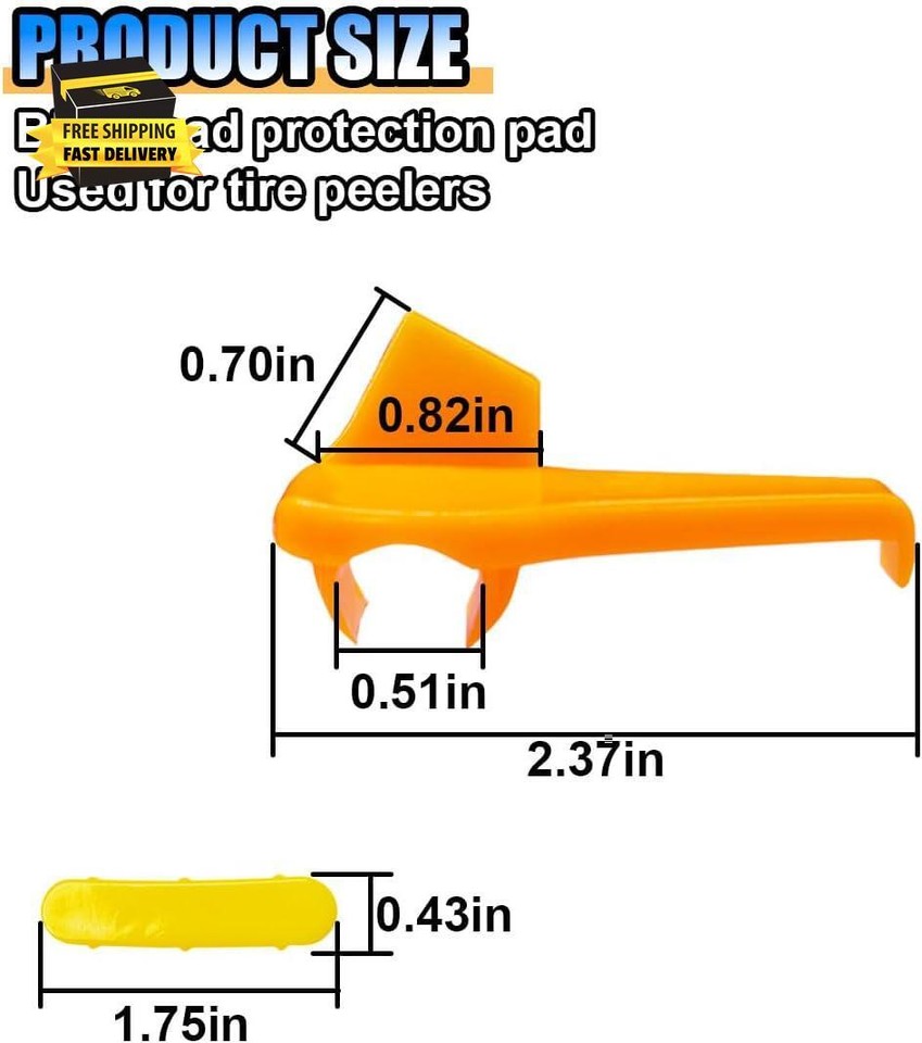 12pcs Car Tire Changer Plastic Insert, Tyre Changer Machine Guard Wheel ...