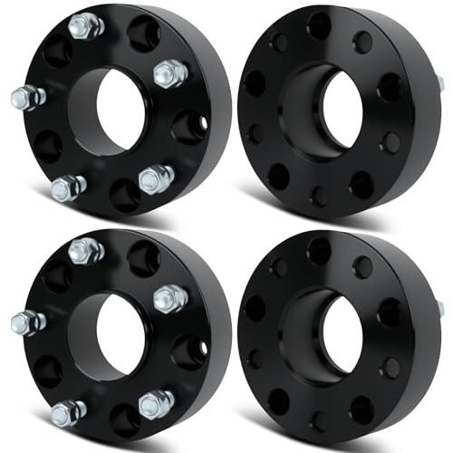 4Pcs 5x5.5 Wheel Spacers 2 Inch Bore 77.8mm Studs 9/16" 5 Lug Wheel ...