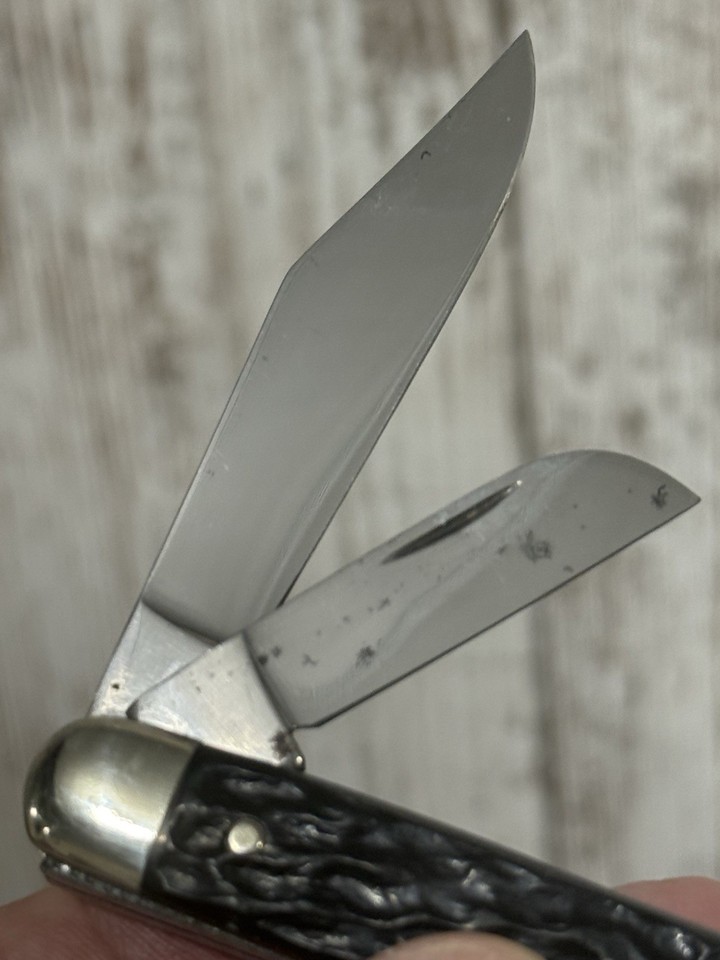 BOKER TREE BRAND Solingen Germany 7588 LTD 1972 WISS Three Blade Pocket ...