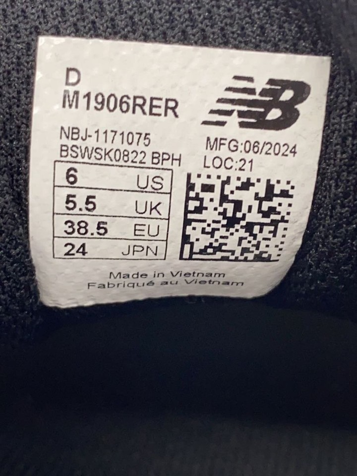 New Balance M1906 Silver 24Cm Slv IfT21 | eBay