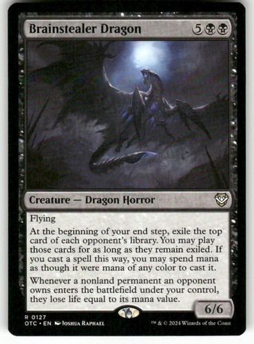 Brainstealer Dragon #127 (NM) Thunder Junction OTC Magic MTG | eBay