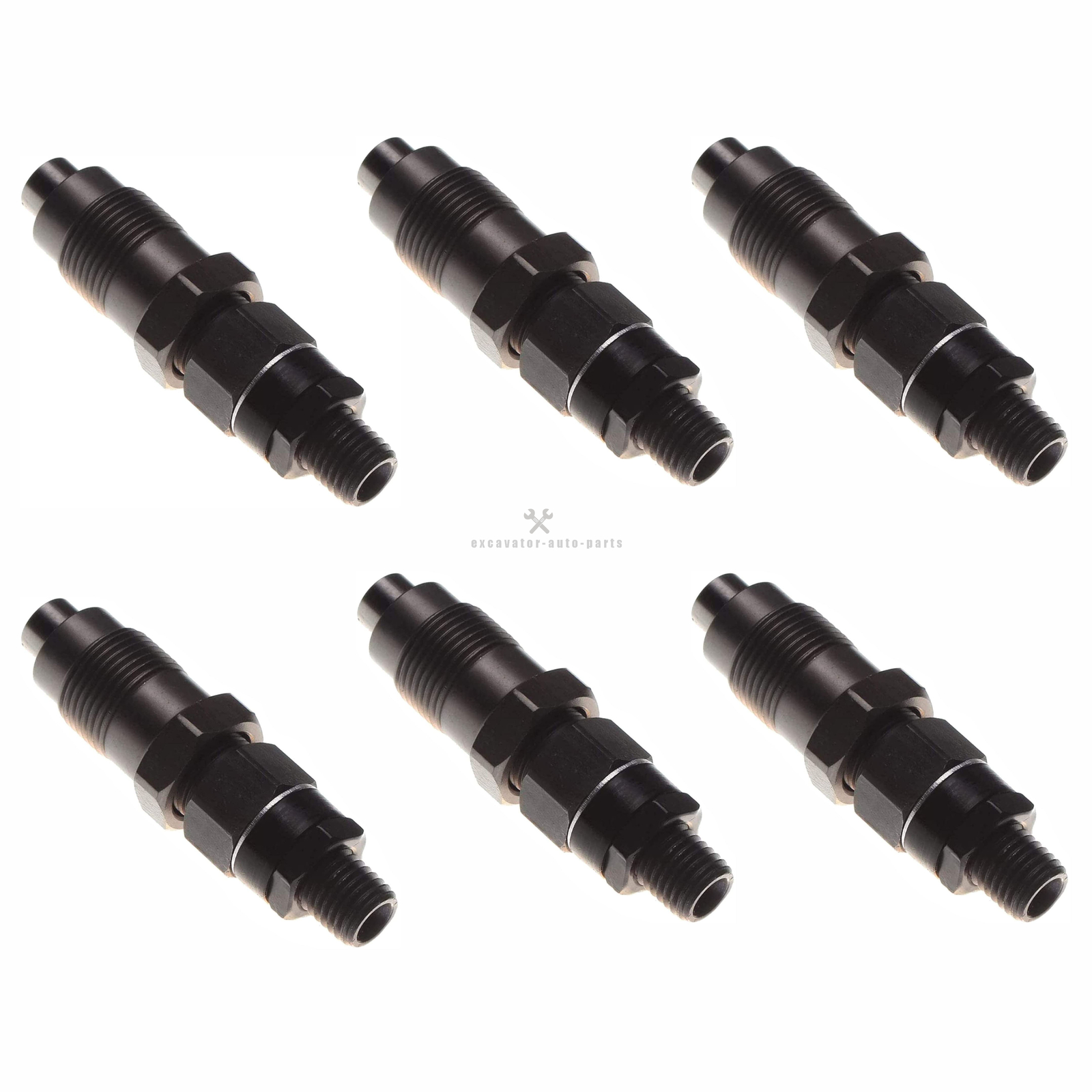 6pcs 1HZ Fuel Injector Nozzle 093500-3400 23600-64050 for Landcruiser ...