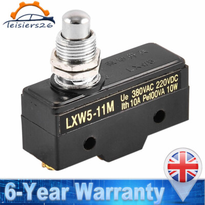 LXW5-11M 1NO 1NC Panel Mount Snap Button Type Micro Limit Switch AC ...