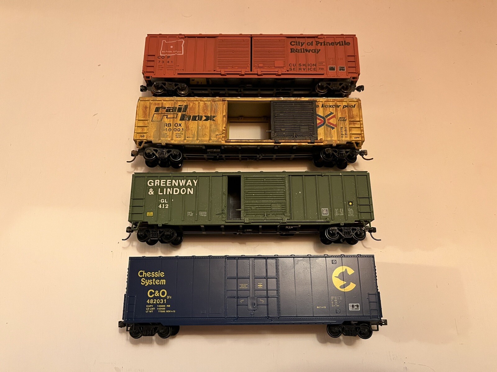 HO Box Car Lot (3 Pack) | eBay