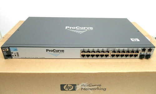 HP ProCurve 2610-24 Port Managed Switch 10/100 Fast Ethernet NEW IN BOX ...