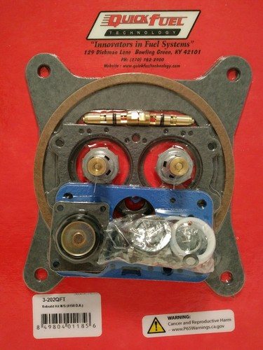 AED Holley 4150 Rebuild Kit Double Pumper Carb Carburetor 750 650 3-202 ...