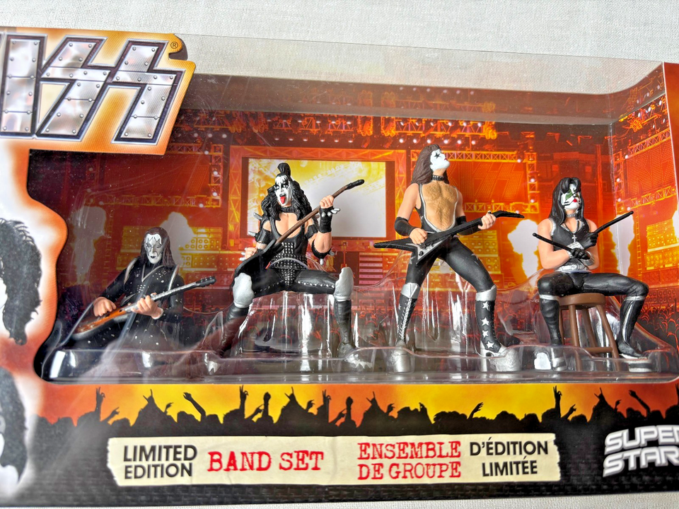 KISS Limited Edition 2009 Official Band Set Action Figures. New ...