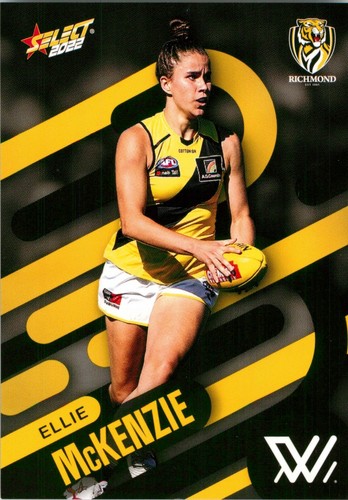 2022 RICHMOND TIGERS AFLW Card ELLIE MCKENZIE Footy Stars | eBay