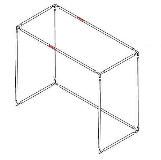 Golf Simulator Frame DIY**PADDED** GOLF CAGE** POLY SPACER SCREEN/PADS ...