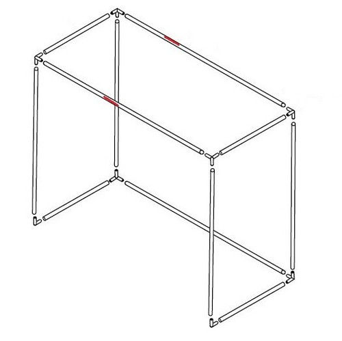 Golf Simulator Frame DIY**PADDED** GOLF CAGE** POLY SPACER SCREEN/PADS ...