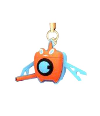 Pokemon Gen 4 Scarlet & Violet Rotom Netsuke Cell Phone Strap Figure ...
