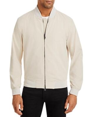 Boss Hanry Packable Bomber Jacket Light Beige Size 46R 1880 | eBay