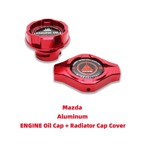 Mazda 2 3 5 6 Wagon Miata MX-5 CX-3 For Aluminum Engine Oil Cap ...