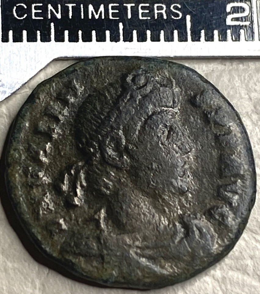 Ancient Roman Coin 364-378 AD Emperor Valens One Victory Securitas ...