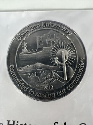 Collectible 2013 USAA & United Way Challenge Coin And United Way ...
