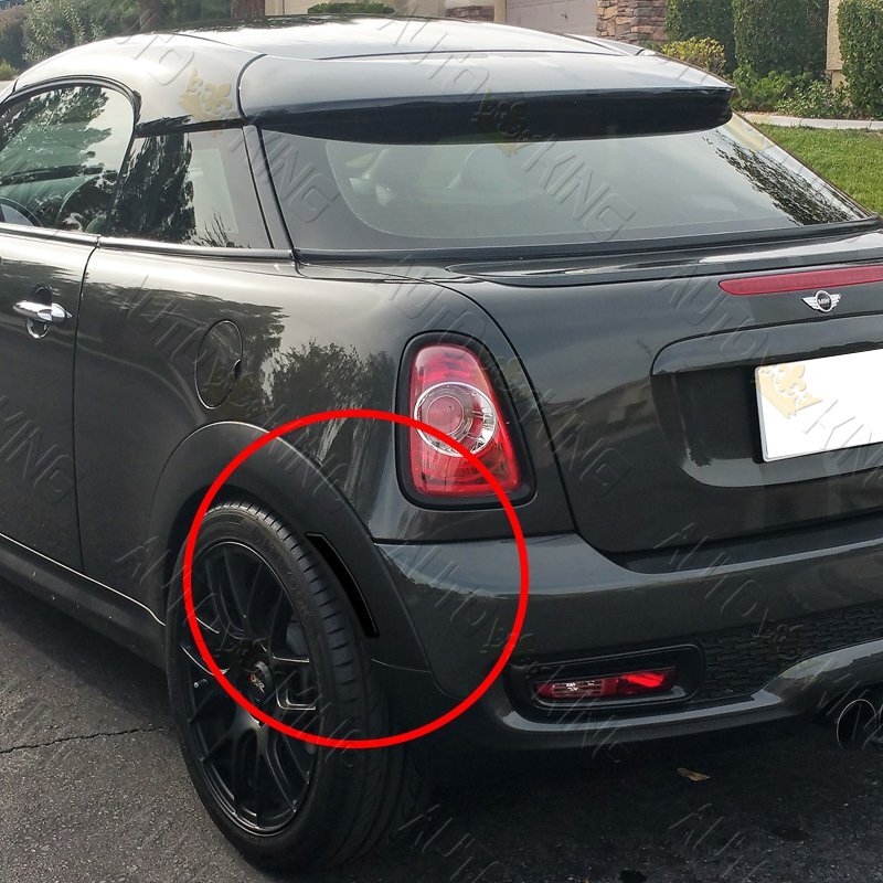 FIT 07-16 MINI COOPER SMOKE LENS AMBER/RED LED 4PC FRONT+REAR SIDE ...