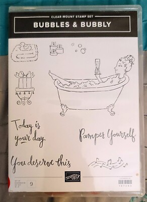 Stampin Up! BUBBLES & BUBBLY Stamp Set ......Today is YOUR Day | eBay