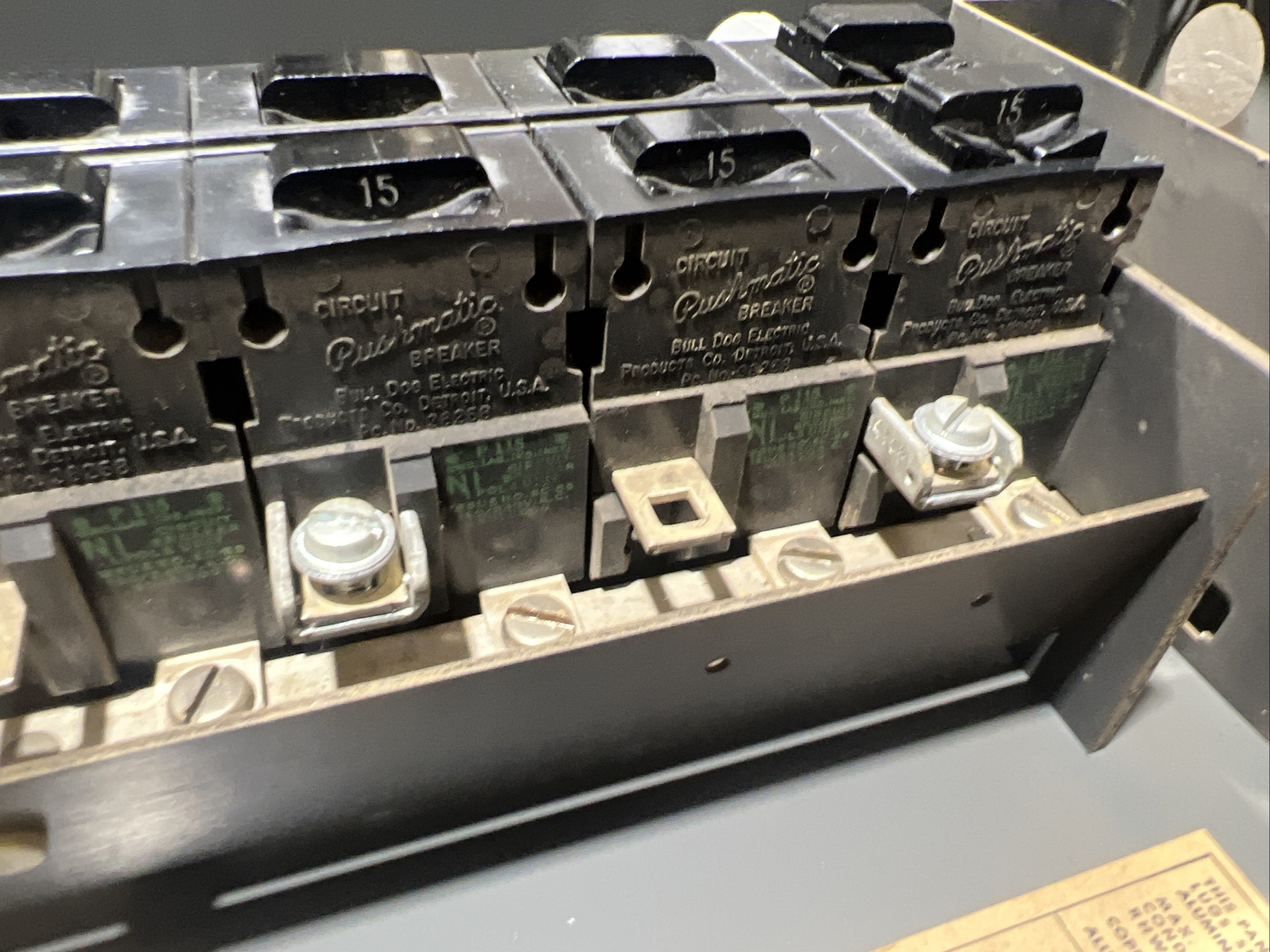 Vintage Pushmatic Gould ITE Bulldog Siemens Electri-Center | eBay