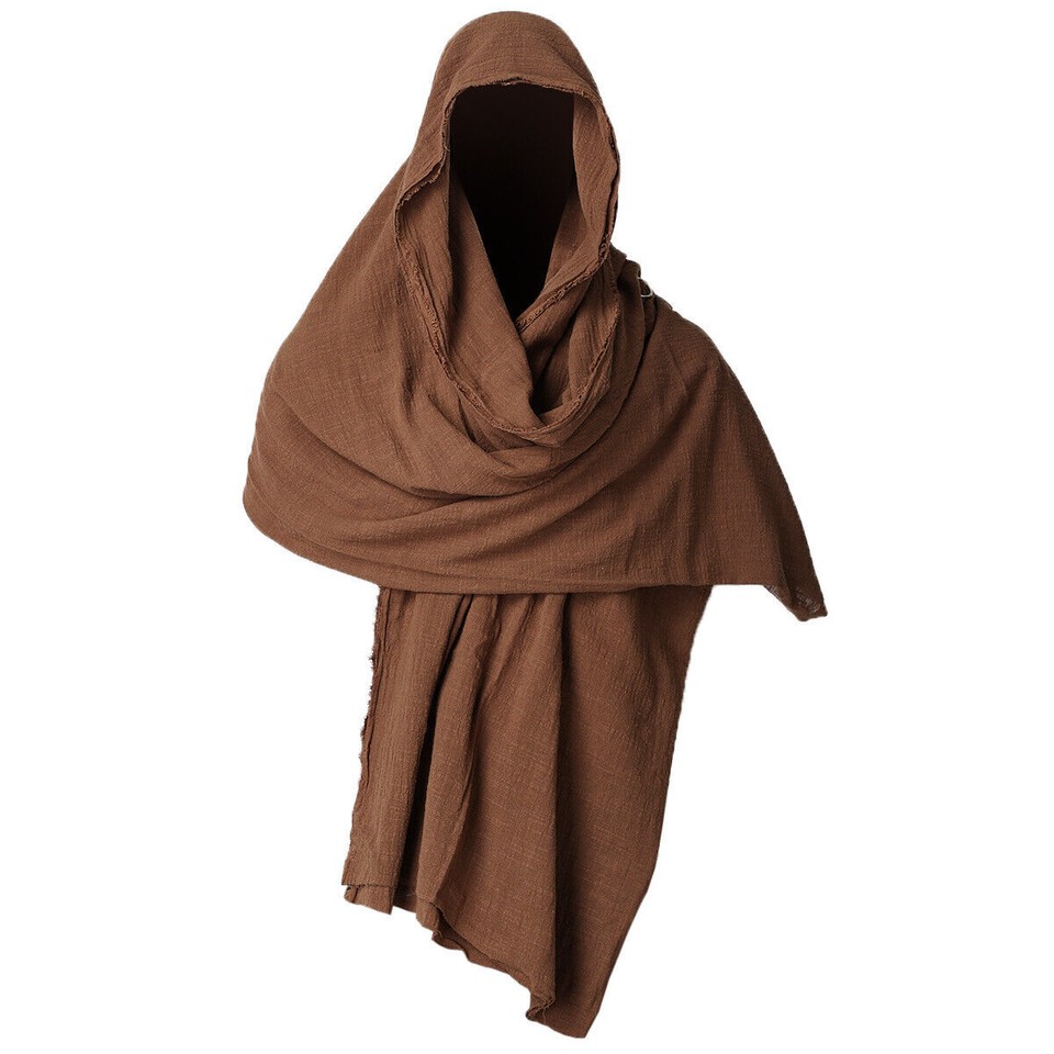 Post Apocalyptic Ranger Shawl Shoulder Cowl Men's Wrap Cloak Pirate ...