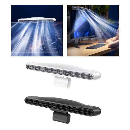 Clip on Computer Fan Monitor Clip on Fan 3 Speeds Desk Fan Fan Personal ...