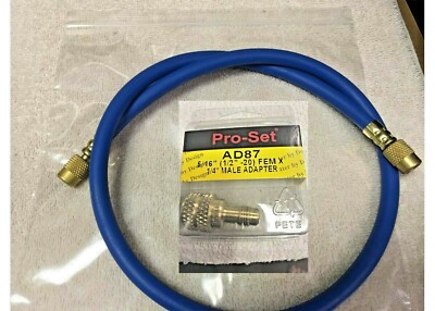 R410a, 410, 410a, R-410 Charging Hose Kit, 36", Includes a R410a ...