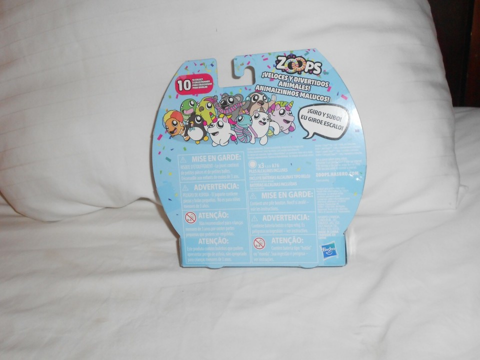 NEW, ZOOPS Hasbro Twisting Climbing Wacky Zooming Animals, GREEN BIRD ...