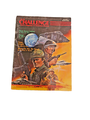 Vintage Collectible 1986 GDW Adventure Gaming CHALLENGE MAGAZINE #25 ...
