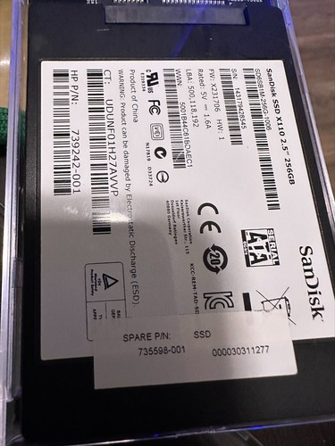 SanDisk SSD X110 2.5" SATA Internal 256GB SSD Solid State Drive | eBay