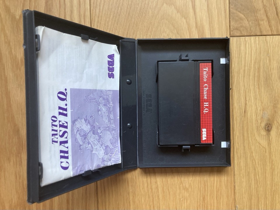 Taito Chase H.Q. Sega Master System With Manual Excellent Condition ...
