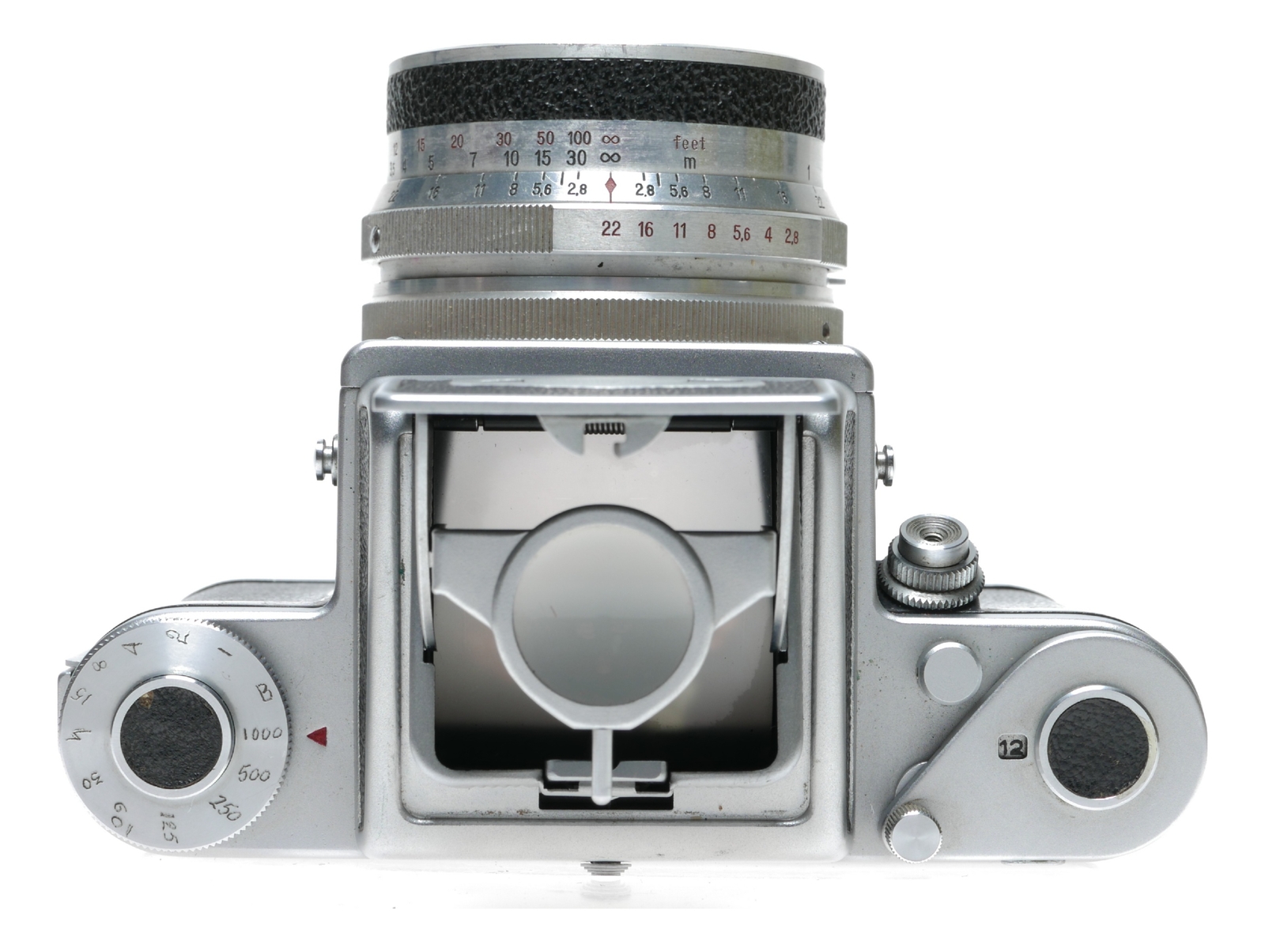 KW Praktisix SLR Film Camera 6x6 Carl Zeiss Tessar 2.8/80 | eBay