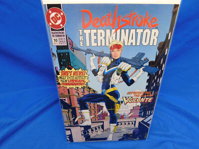 Deathstroke The Terminator 10 1st Appearance New Vigilante DC VF+ | eBay