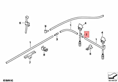 Genuine BMW Alpina M3 X3 X5 Z4 Coupe Roadster B7 CRT T-Connector ...