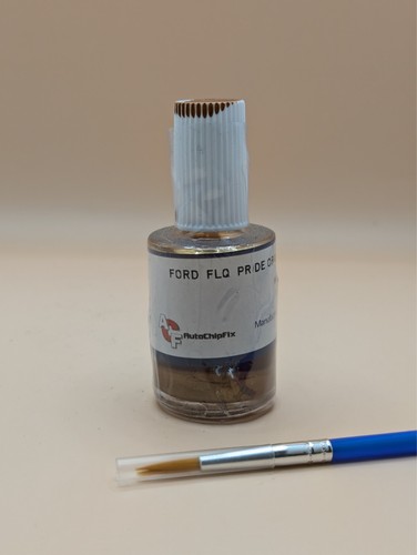 For Ford Code FLQ PRIDE ORANGE Touch Up Paint +Free Fine Tip Brush ...