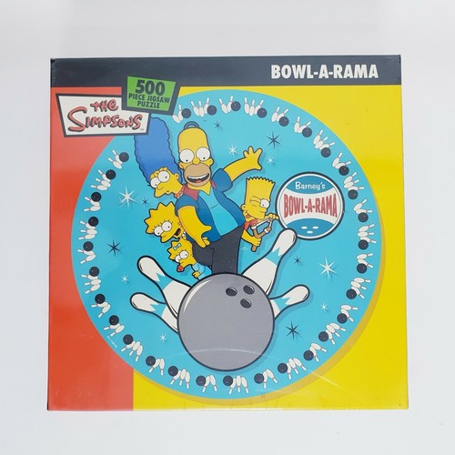 The Simpsons Jigsaw Puzzle Bowl A Rama 1000 Piece Limited Edition ...