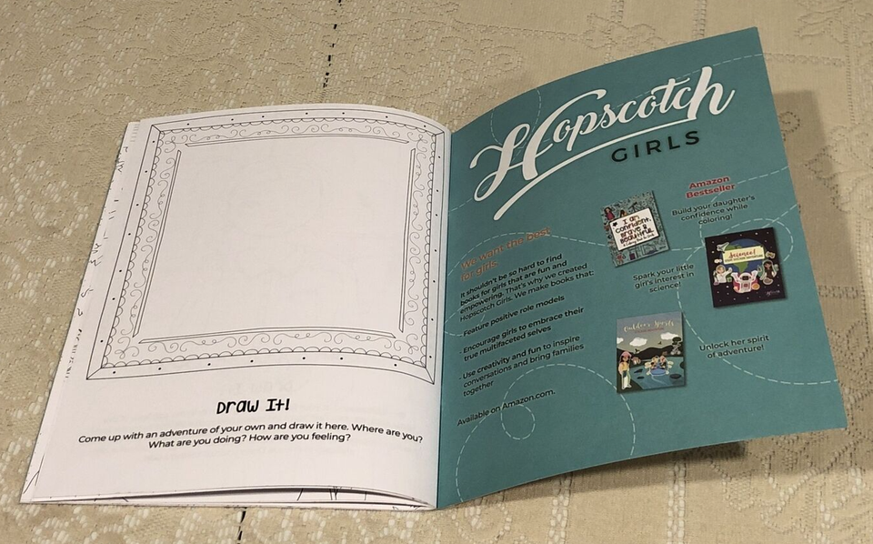 Think Brave A Coloring Drawing Adventure - Coloring Book for Girls 2020 ...