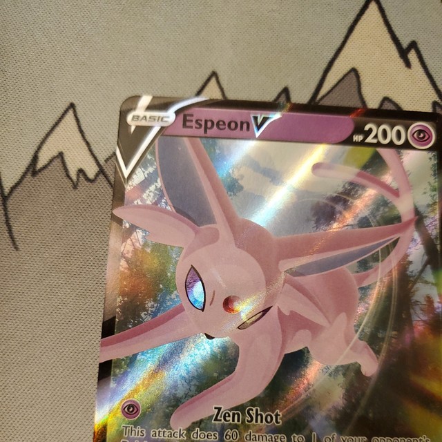 Pokémon TCG Espeon V Evolving Skies 064/203 Holo Ultra Rare for sale ...