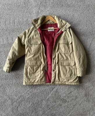 Vintage Woolrich Tan Women XL Warm Work Jacket Barn Chore Field Coat | eBay