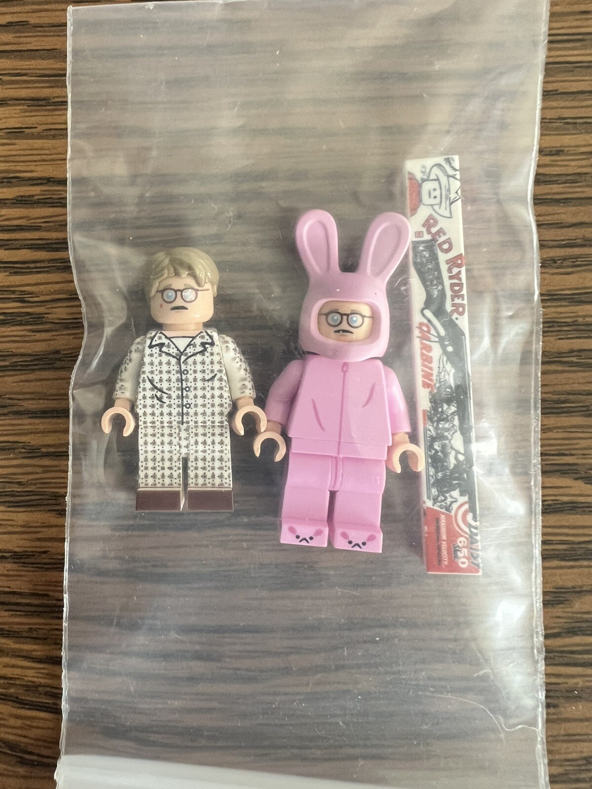 The Minifig Co. Ralphie And Deranged bunny Rabbit With Red Ryder | eBay