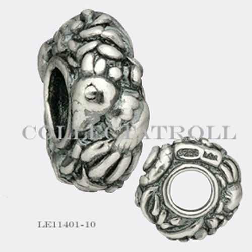 Authentic Trollbeads Silver Rooster Bead Trollbead LE11401-10 TAGBE ...