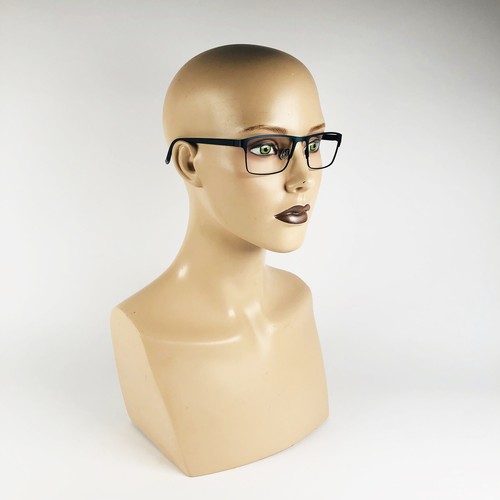 SPECSAVERS eyeglasses BLUE RECTANGLE glasses frame MOD: THROW 30687813 ...